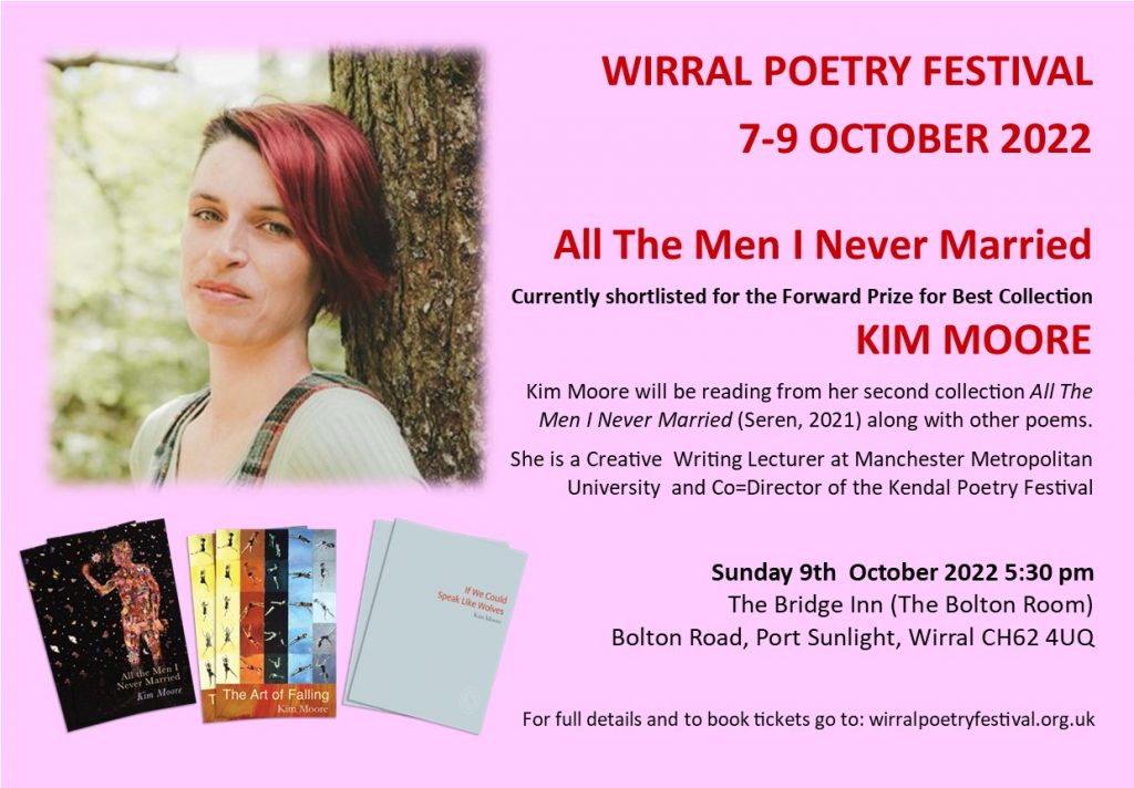 Poetry Events | Dates for your diary | Kim Moore