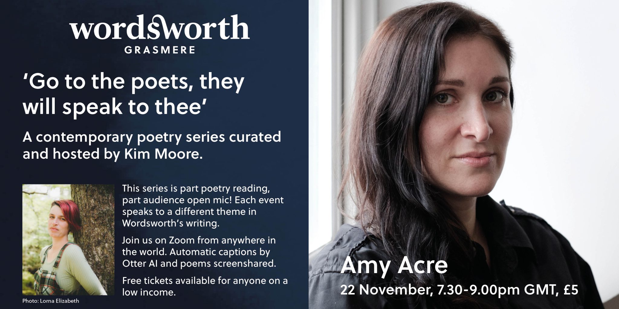 Poetry Events | Dates for your diary | Kim Moore